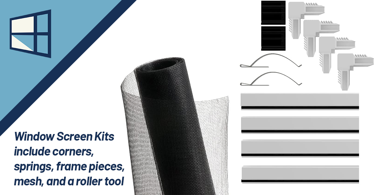 Window Screen Kits: Maximizing Convenience and Savings
